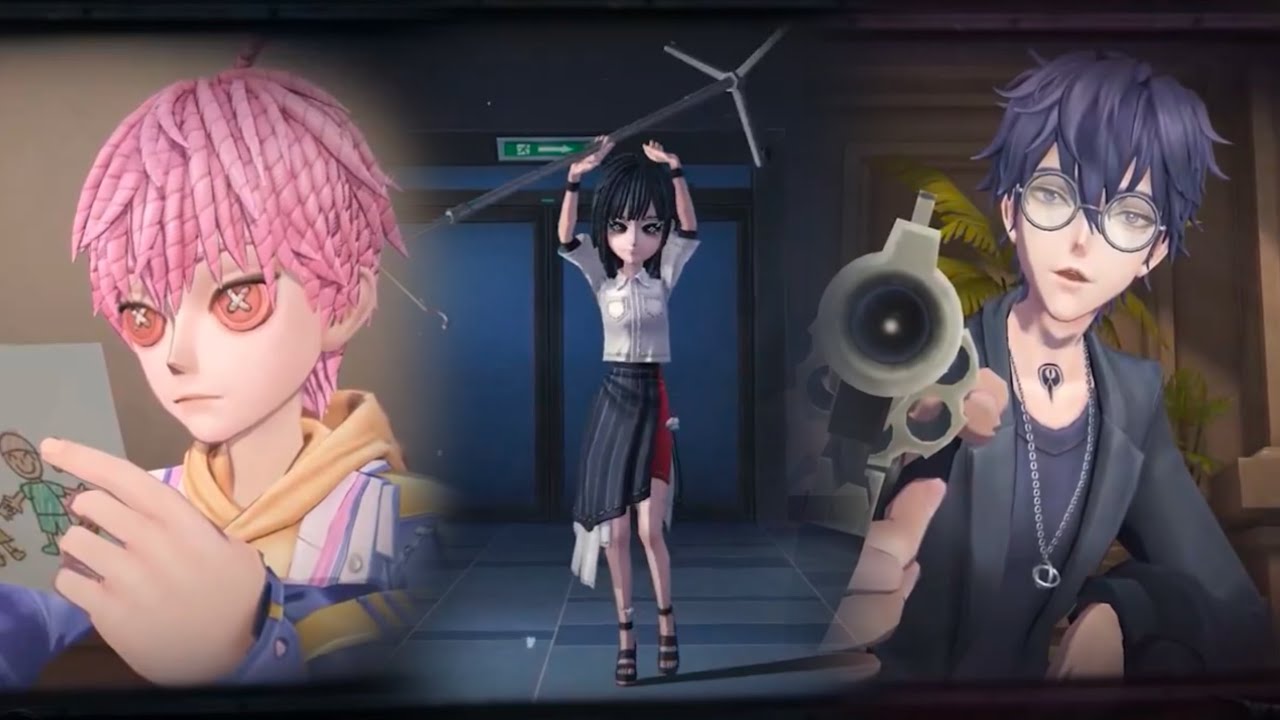 Identity V | Link Click Crossover Gameplay Preview! They all Looks So ...