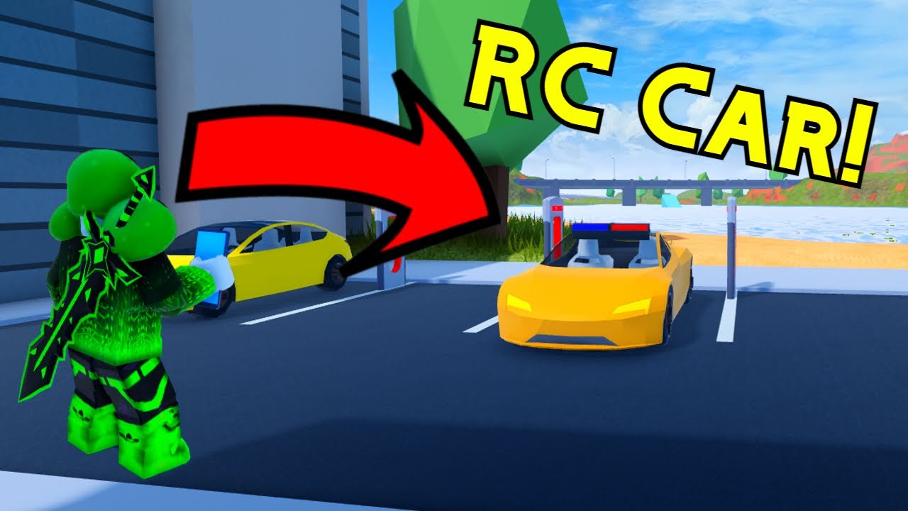 RC Car In Roblox Jailbreak!? - YouTube