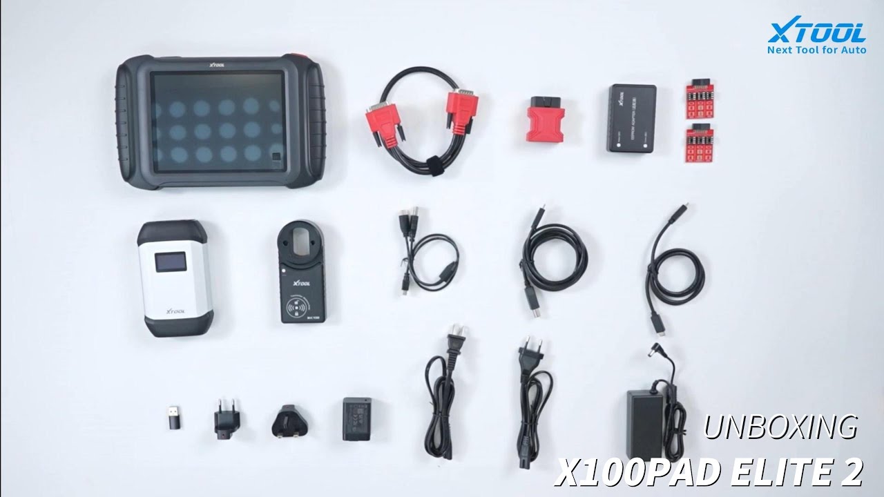 Unboxing the XTOOL X100PAD ELITE 2 | Top Professional Key Programmer Reviewed - YouTube