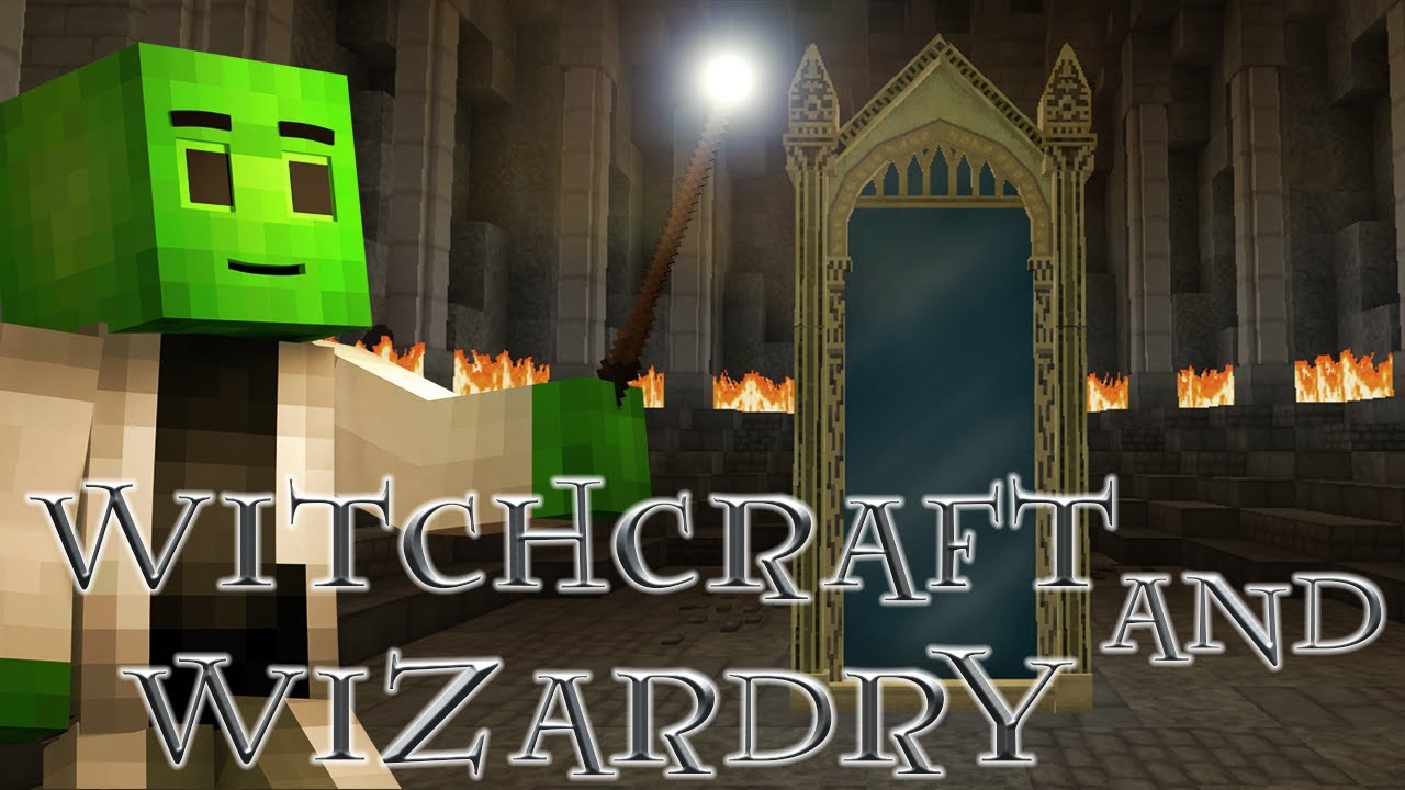 Minecraft: Witchcraft and Wizardry Part 15 - The Mirror of Erised! - YouTube