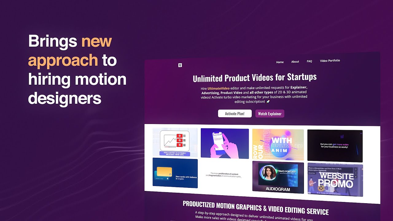 How ULTIMATEVIDEO works? (Platform Explanation) - YouTube