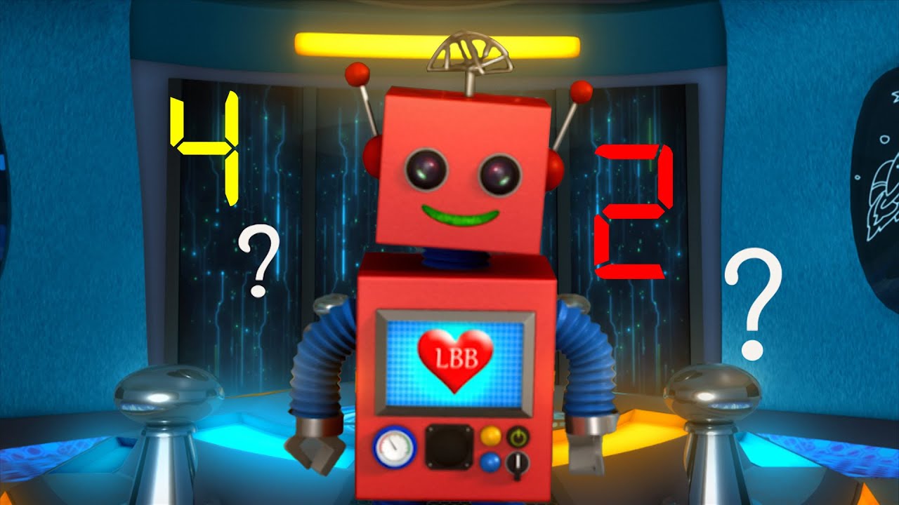 🤖 Sing Faster! One, Two, Buckle My Shoe in Space! 🚀🎶 | Fun Baby Songs ...