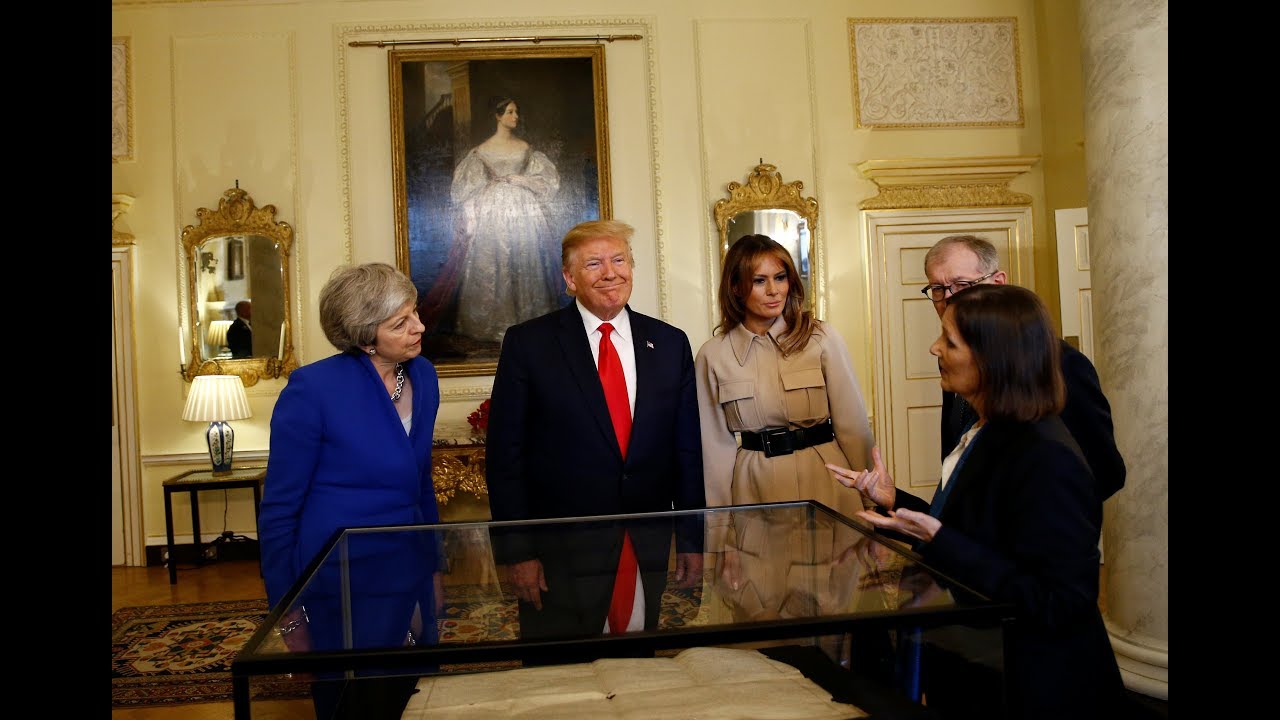Watch in full: Prime Minister Theresa May and President Donald Trump ...