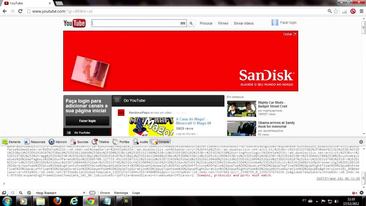 como voltar ao visual antigo do youtube - 2013 - YouTube