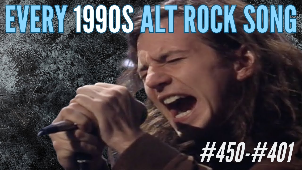 Every Charting 1990s Billboard Alternative Rock Song Ranked (450-401 ...