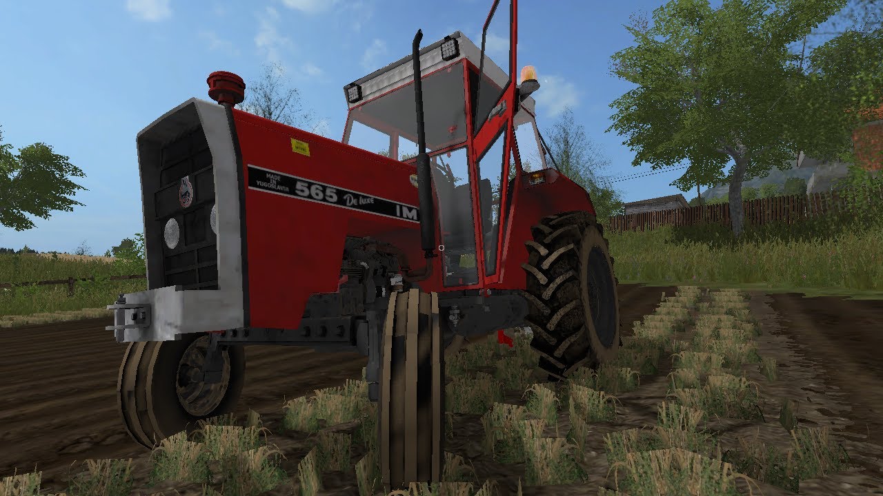 Oranje sa IMT 560.Plowing with IMT 560 FS 17 - YouTube