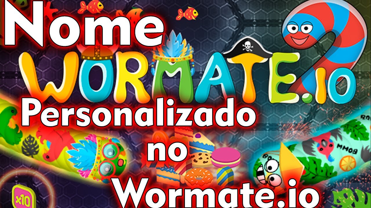Como personalizar nome no wormete - YouTube