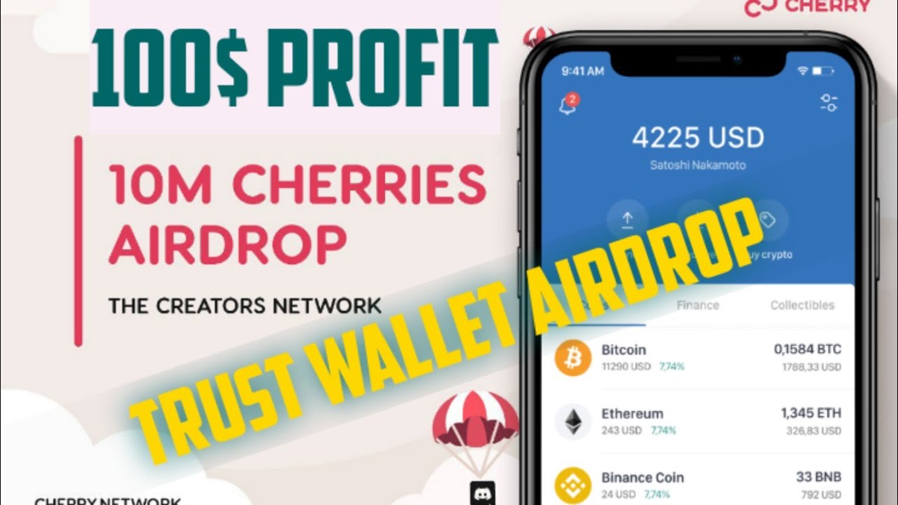 trust wallet airdrop | real crypto airdrop | cherry token airdrop - YouTube