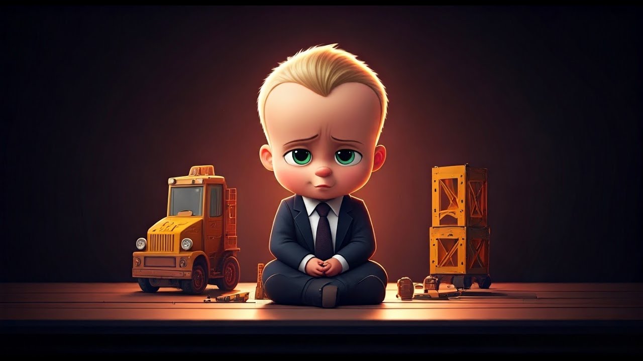 Baby Boss: The Construction Genius | Baby Boss vs. The Construction Problem @rubeenabegum8791 ...