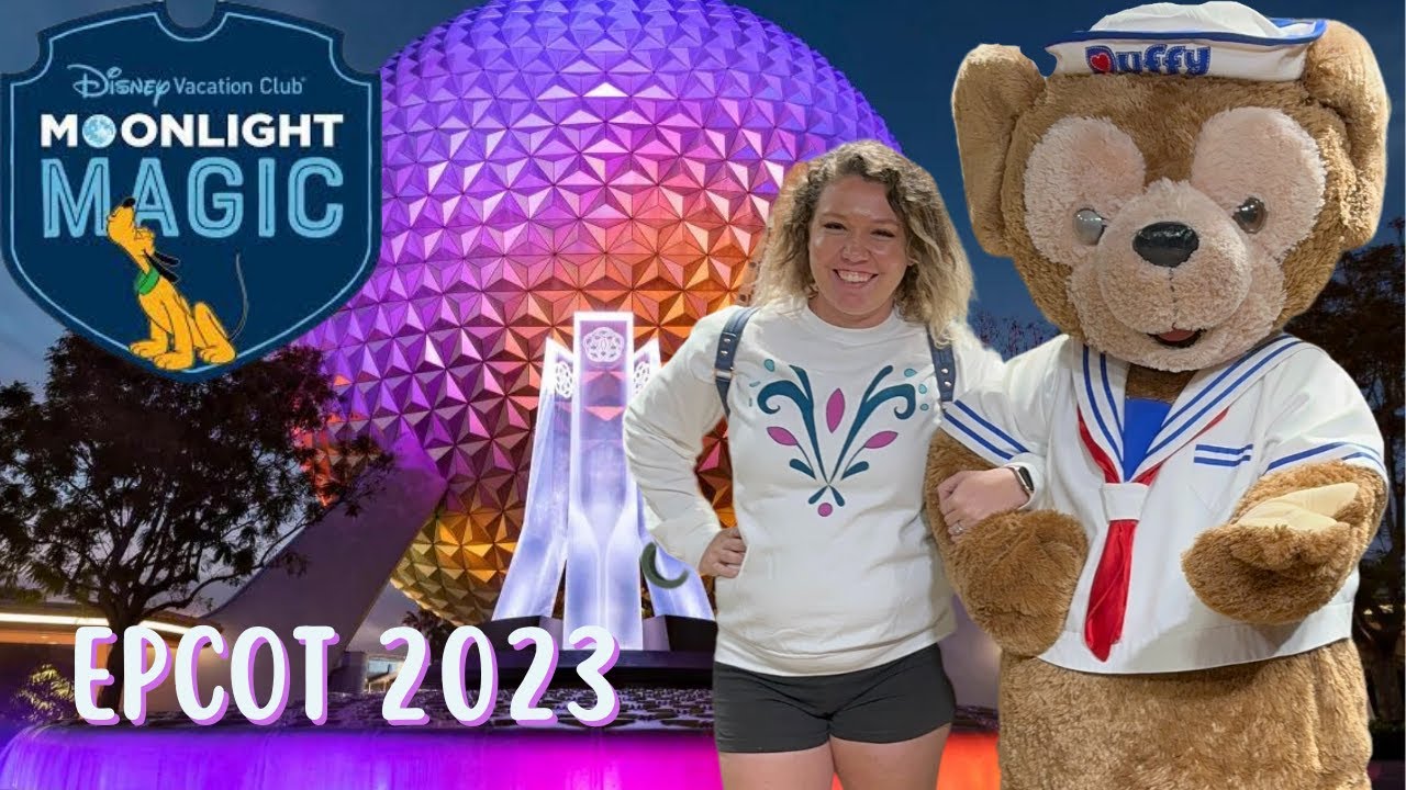 Epcot Moonlight Magic 2023 | RARE Disney Characters | Walt Disney World ...
