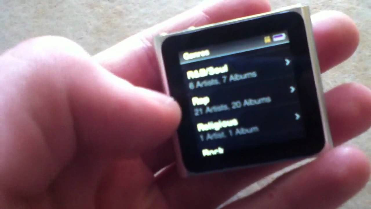 Ipod nano mini review - YouTube
