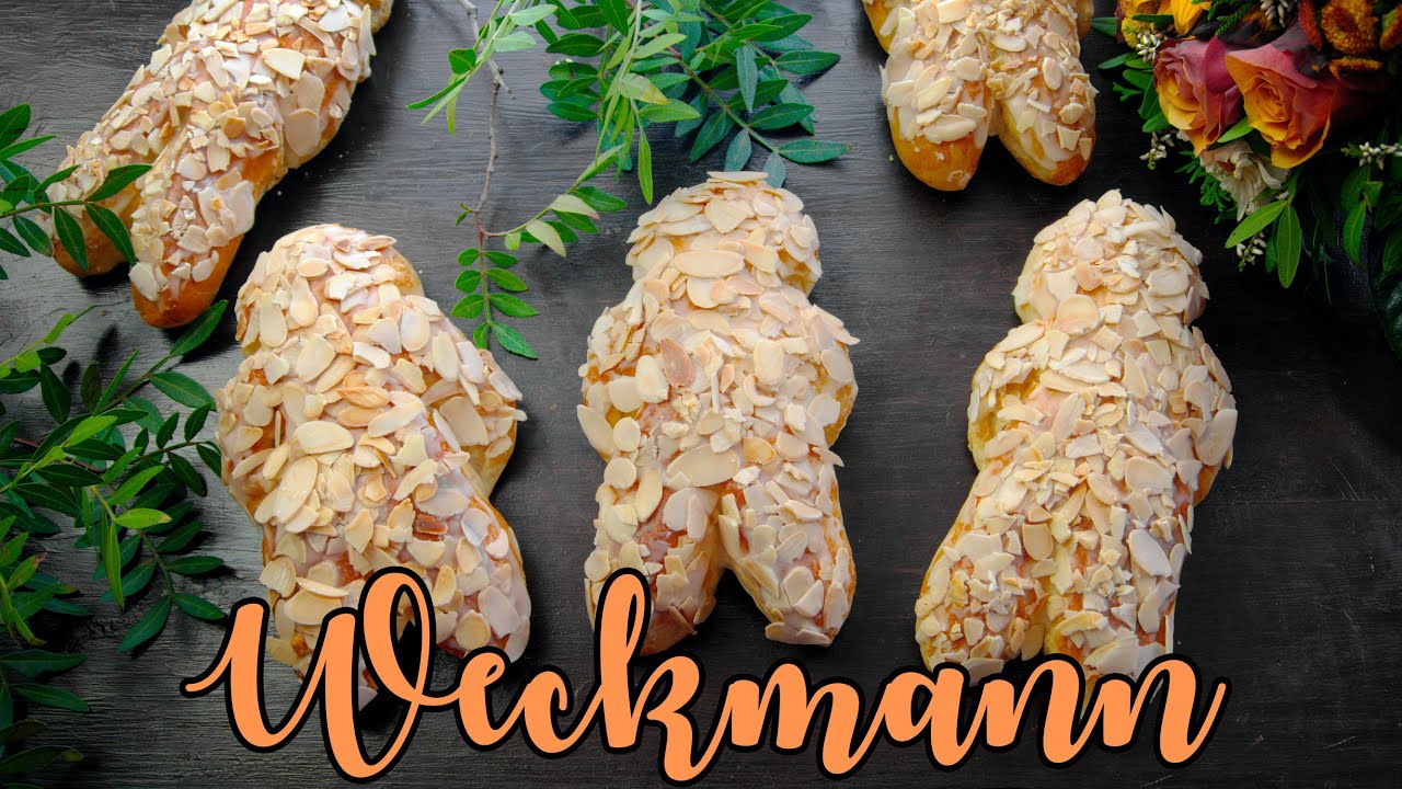 WECKMANN selber backen | einfaches Rezept für Weckmänner [Stutenkerl ...
