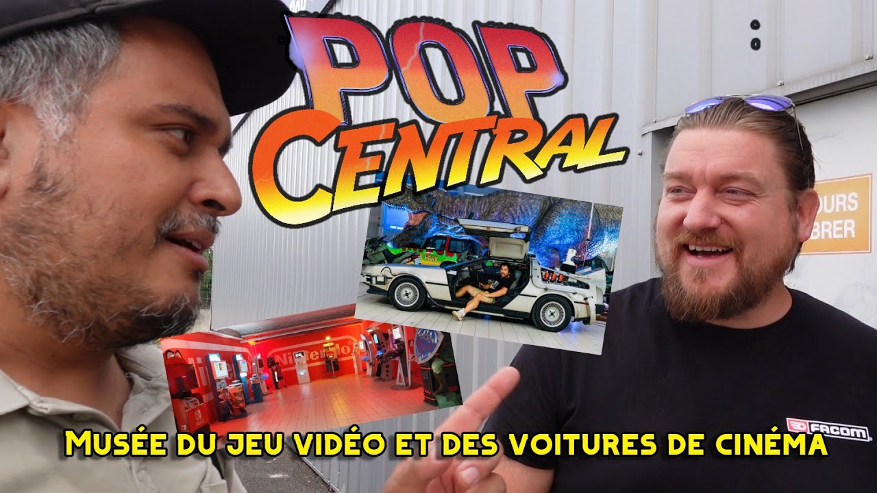Pop Central - Musée de la Pop Culture à Etrechy - YouTube