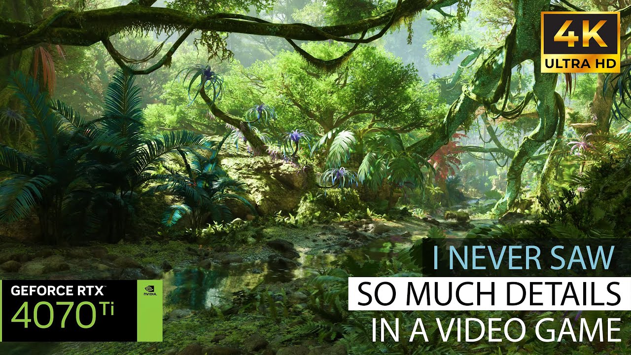 This is MIND BLOWING | Avatar: Frontiers of Pandora | 4k Ray Tracing ...