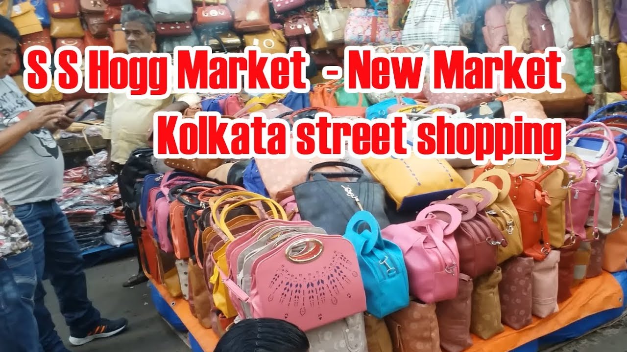 S S Hogg Market New Market cheapest retail market in Kolkata - YouTube