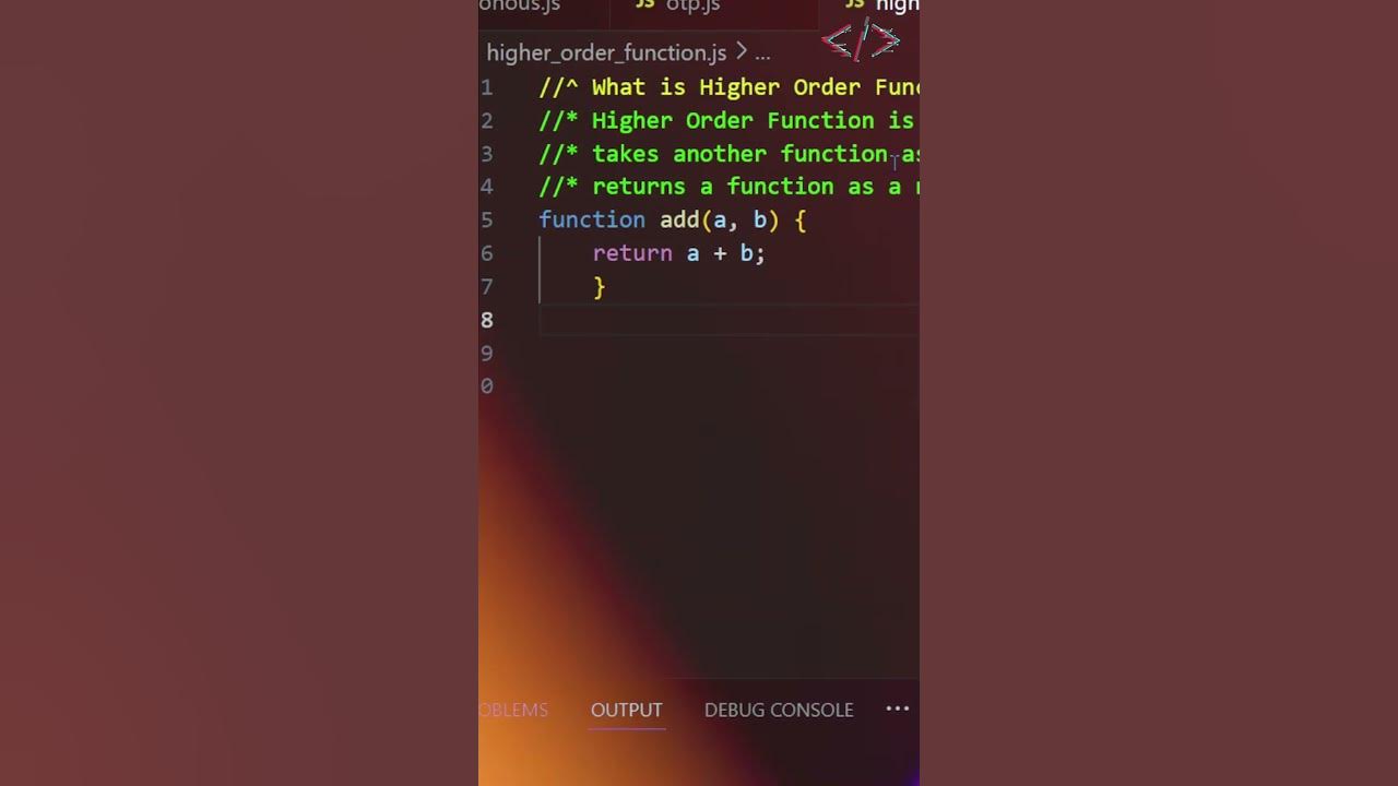 🎯 Higher Order Function Interview Question 🚀 #codewithkg #coding - YouTube