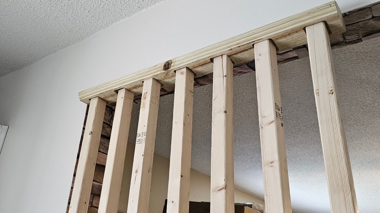 Simple and easy way to make a wood divider | Home decor divider #diy ...