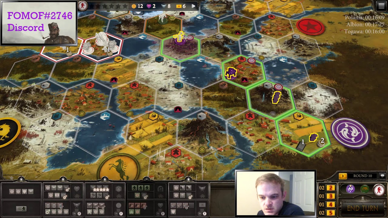 Polania Patriotic 18 Turns - Ranked - LIVE stream - Scythe Board Game ...