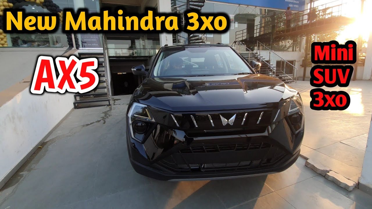 New 2024 Mahindra SUV 3xo Ax5 Model 😯 क्या सोचा था और क्या निकली भाई - YouTube