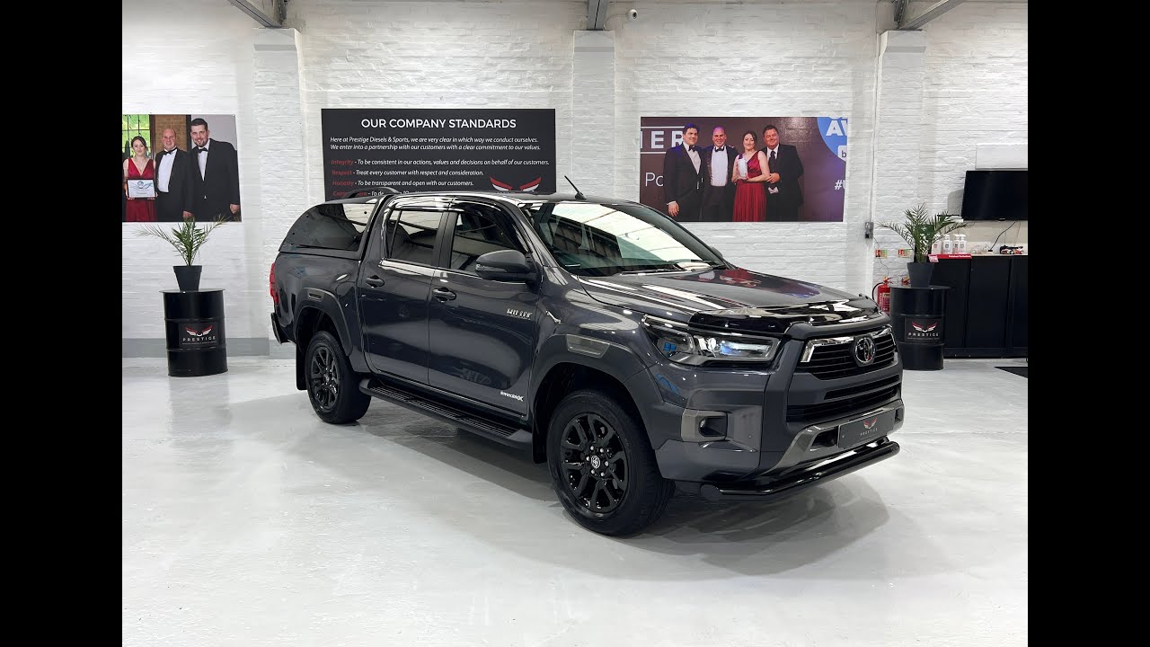 2021 Toyota Hilux Double Cab 2.8 D4D Auto Invincible X Decuma Grey ...