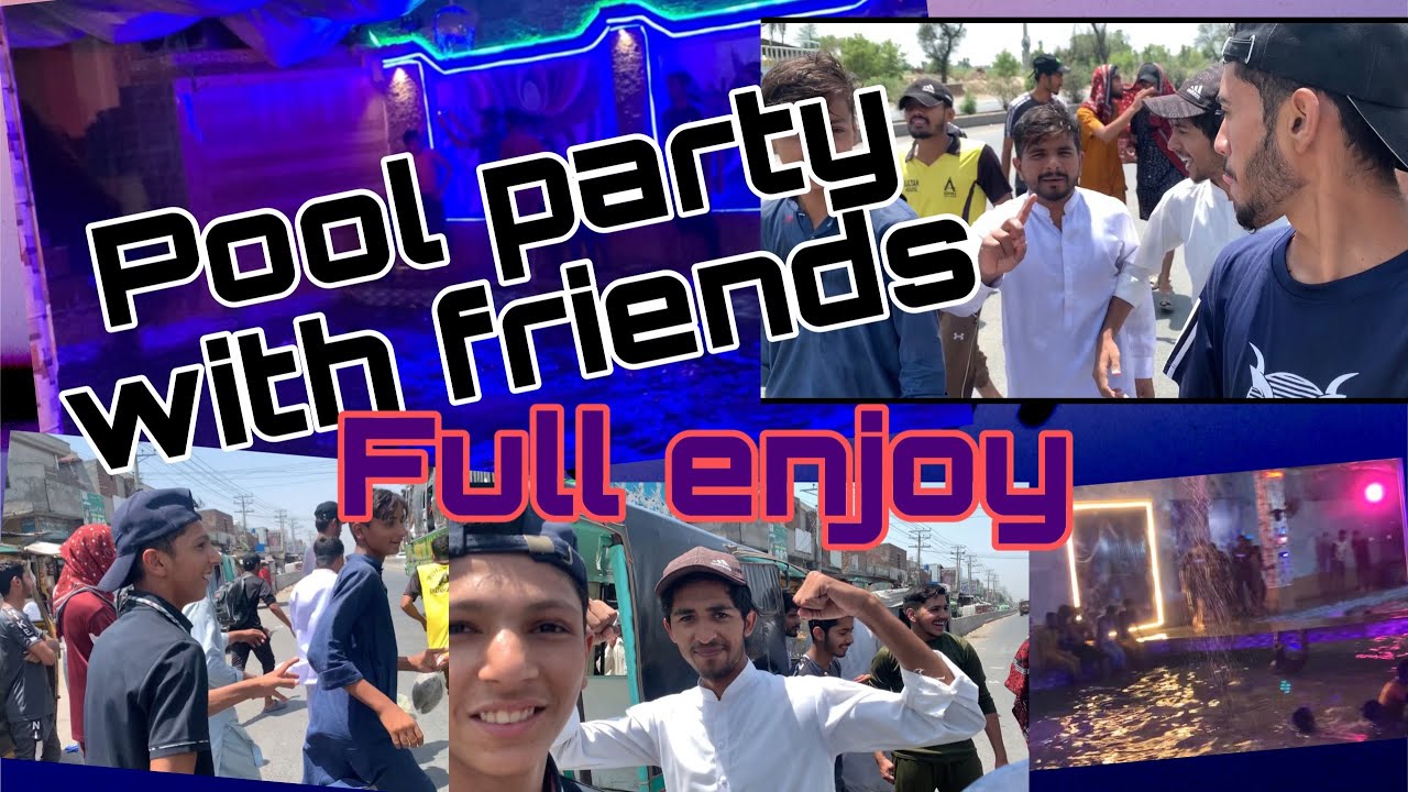 Pool Party With Friends (First vlog) || Like SUBSCRIBE and Share ️ ️ ️ ...