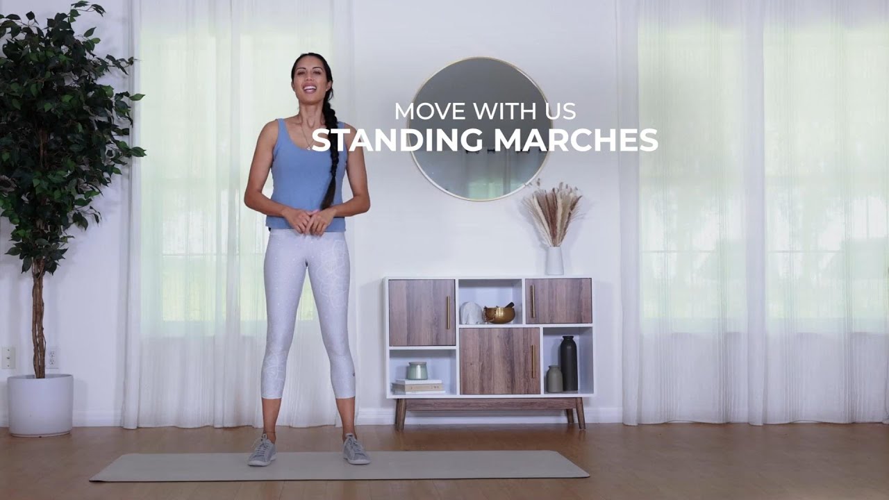 Exercise 3 - Standing Marches. 🔥🔥🔥 - YouTube