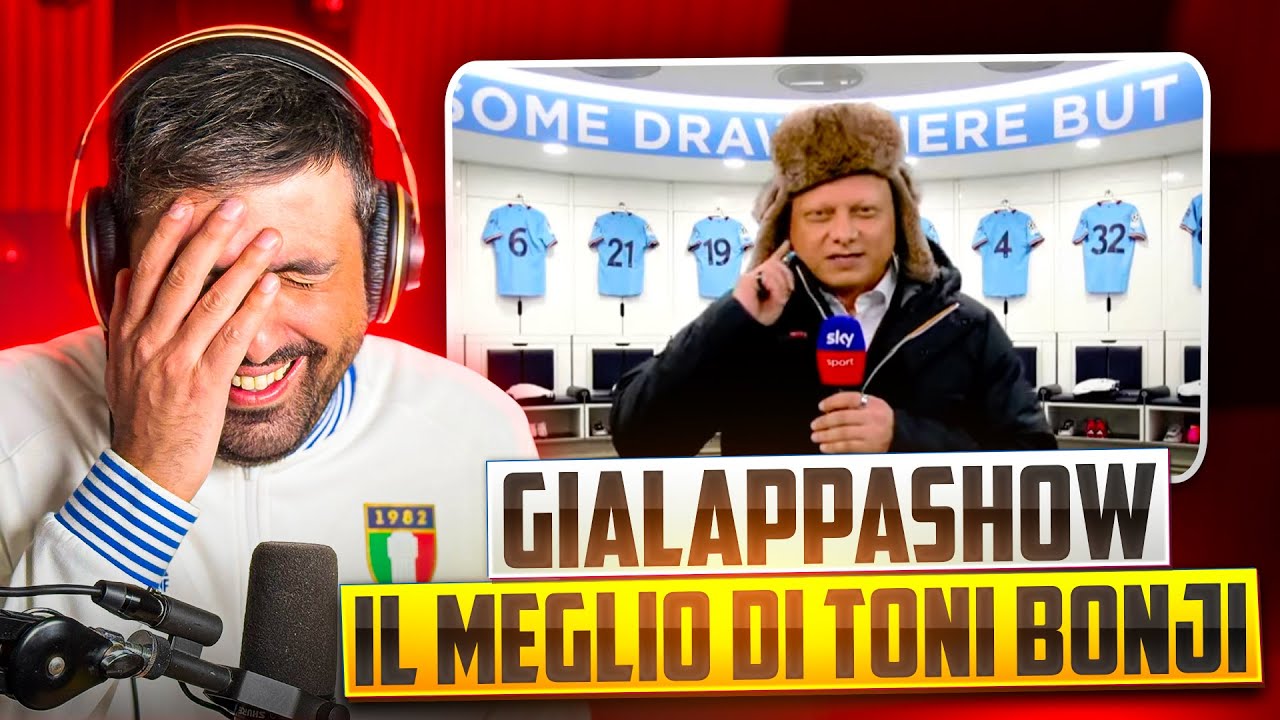 REAGISCO AL MEGLIO DI TONI BONJI ALLA GIALAPPASHOW #2 - YouTube