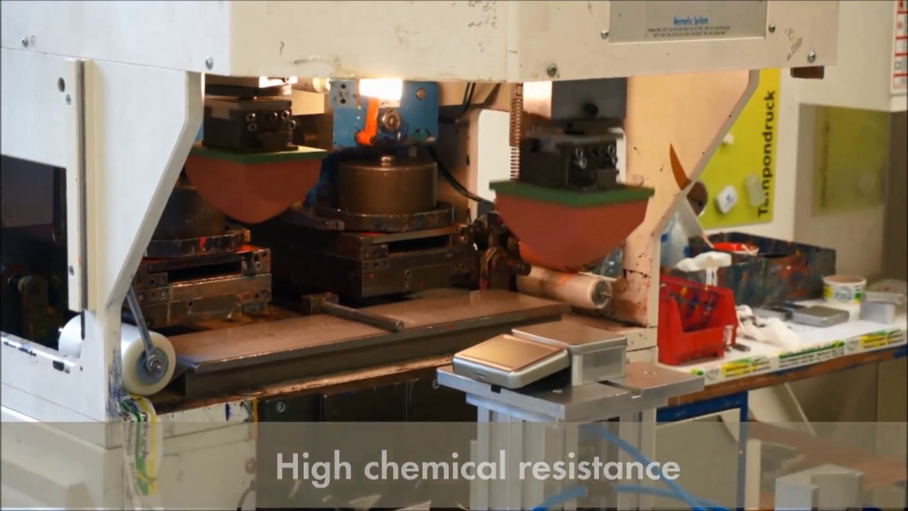 Pad Printing on Metal - YouTube