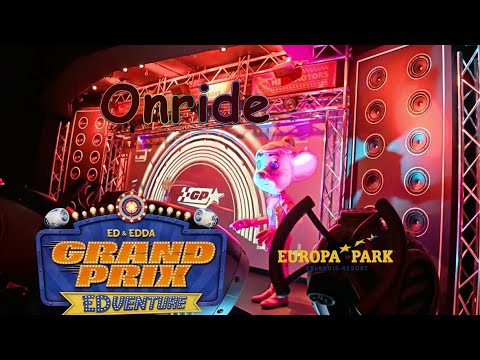 Ed & Edda Grand Prix Edventure Europa Park Neu 2025 Onride - YouTube