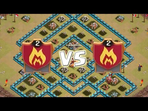 Clash of Clans | High Level Clan Wars - Lunar Rising vs. Crucible Lust ...