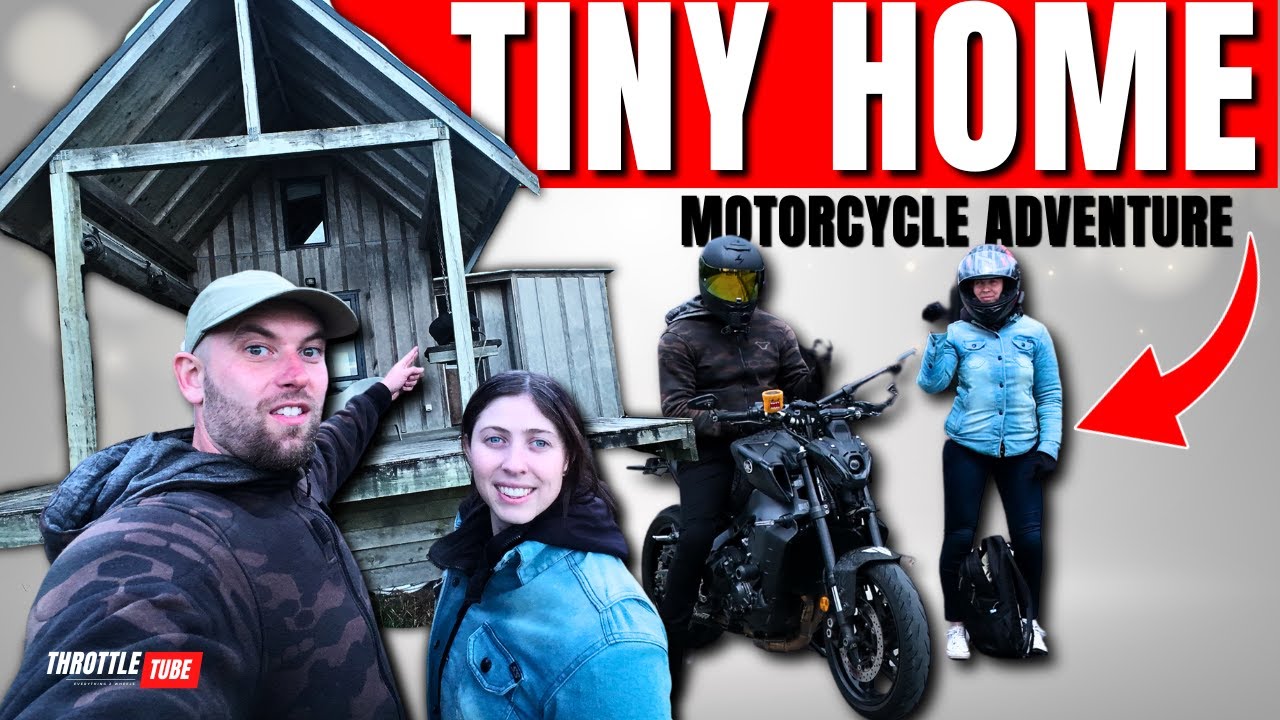 Epic Motorcycle Adventure | Tiny Home Stay - YouTube