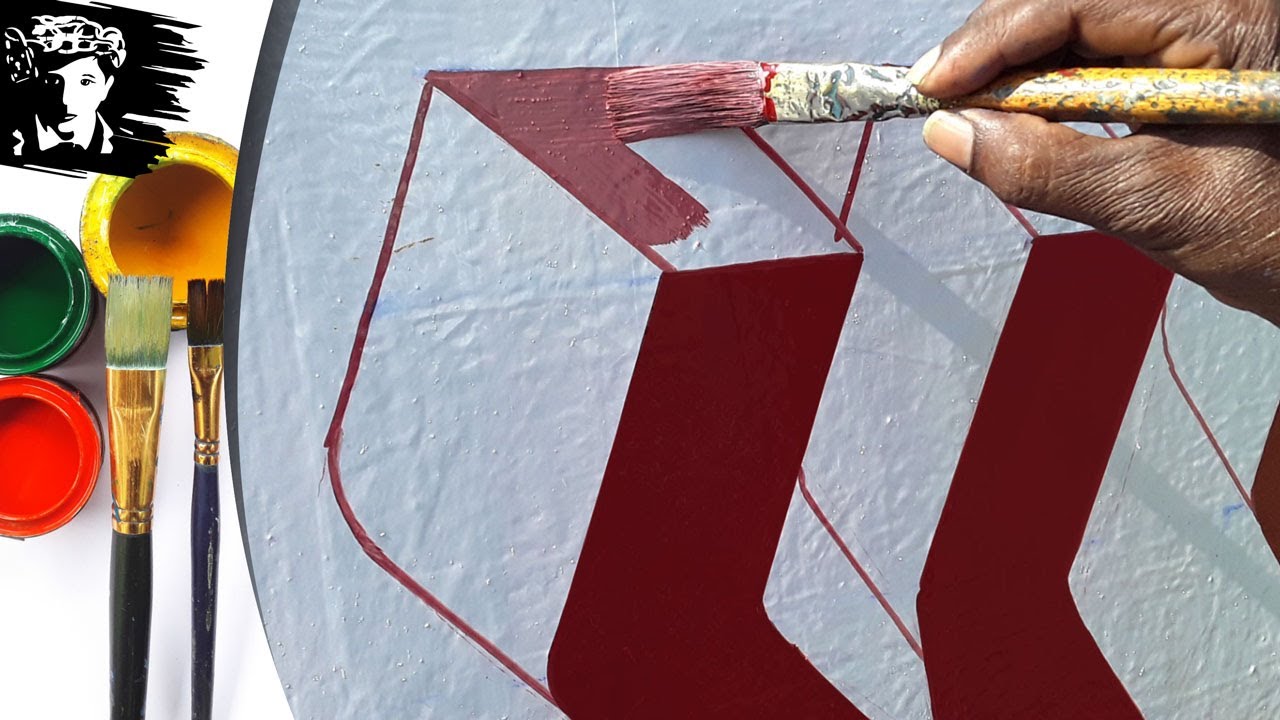 Sign Painting 3D Floating Letters Writing English Font Creative Design ...