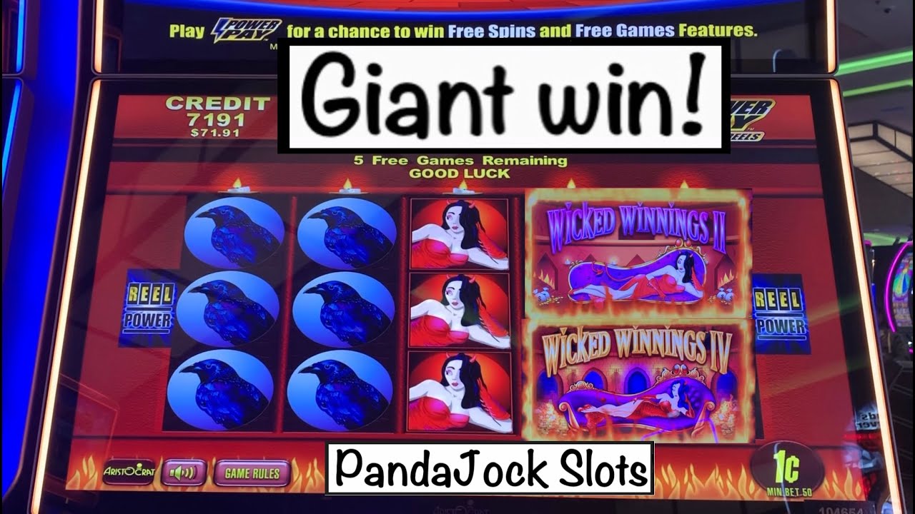 This one was HUGE ️Wicked Winnings slot (II&IV) - YouTube