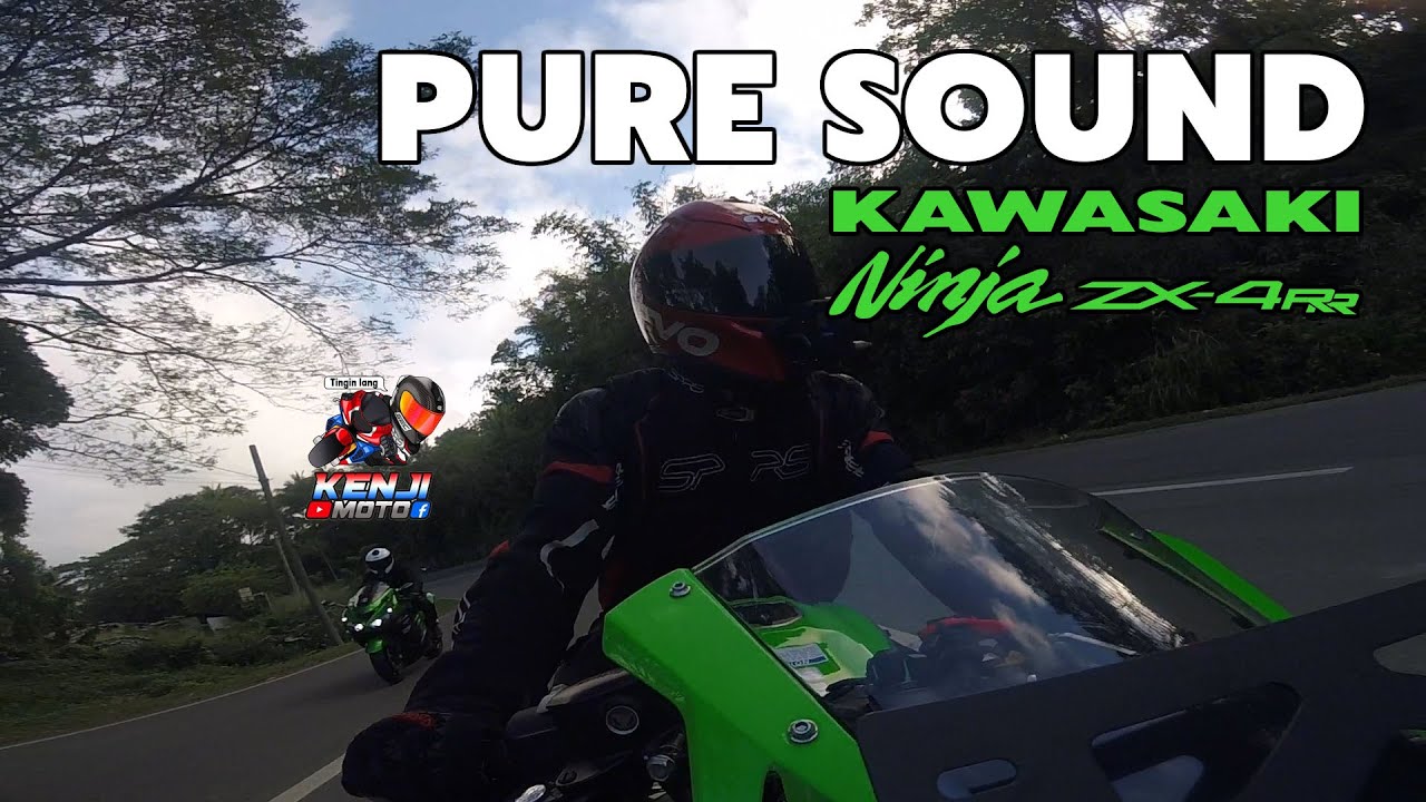 PURE SOUND INLINE 4 | KAWASAKI ZX4RR | MARILAQUE - YouTube