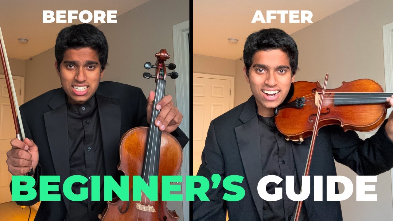 How to Play Violin IN 5 MINUTES (Step-by-Step Guide For ABSOLUTE ...