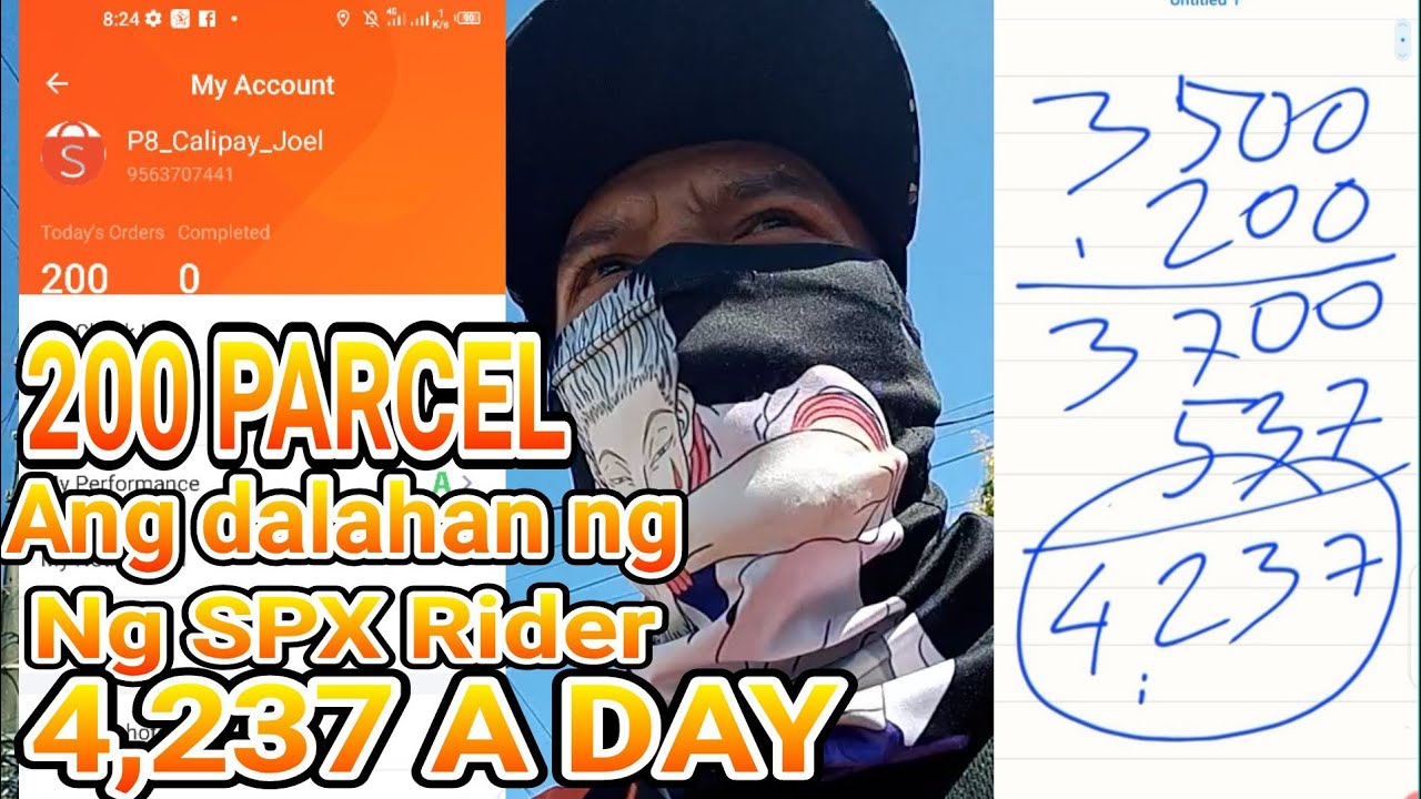 12.12 promo ng Shopee 200 parcel na dalahan ng SPX rider kaya ba? - YouTube