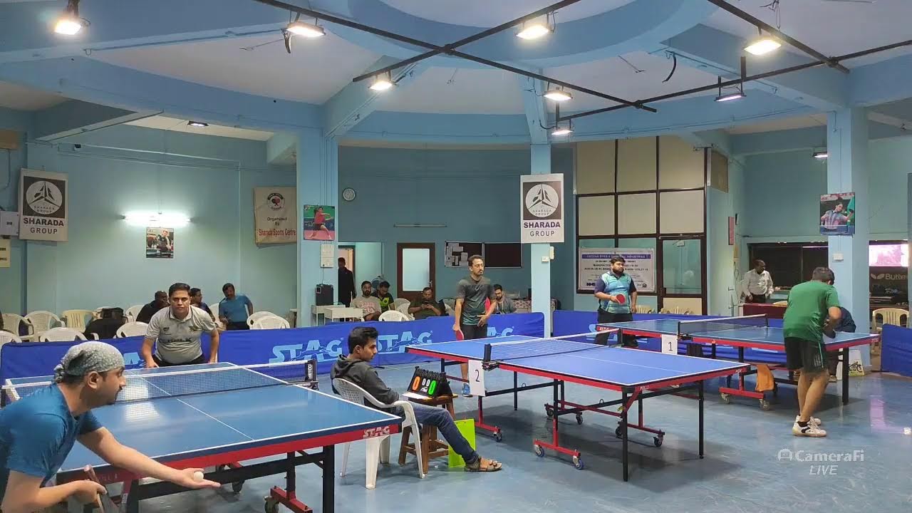 SHARDA CENTER Inter Office Table Tennis tournament - YouTube