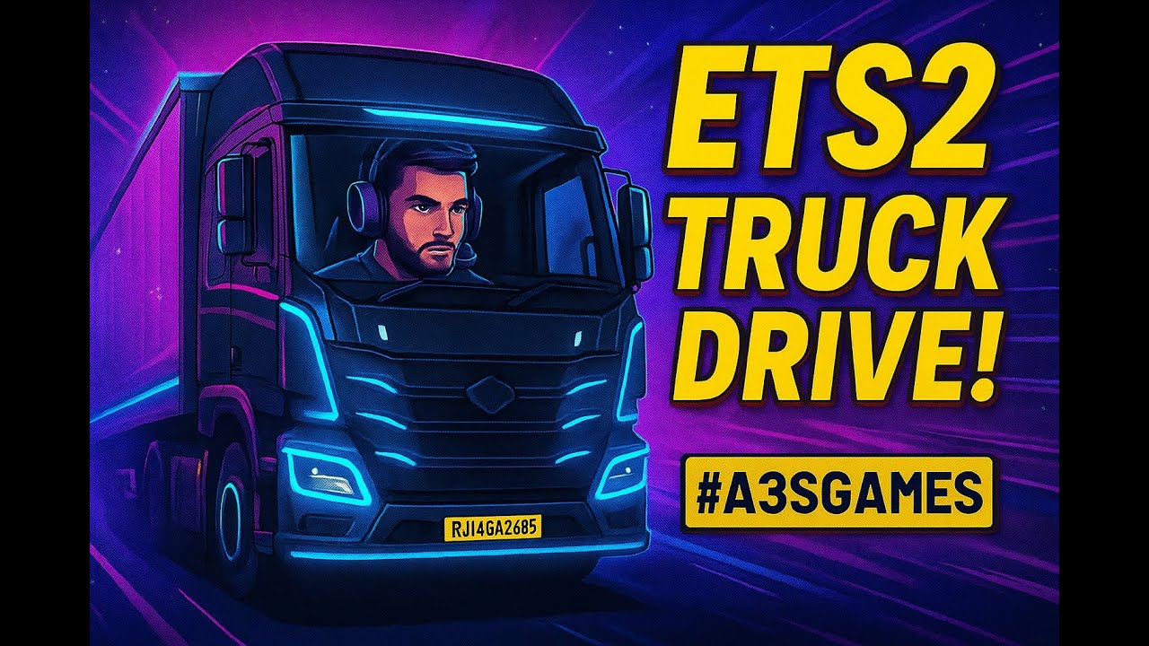 ETS2 India Map Journey | Realistic Bus #est2 #shortlive - YouTube