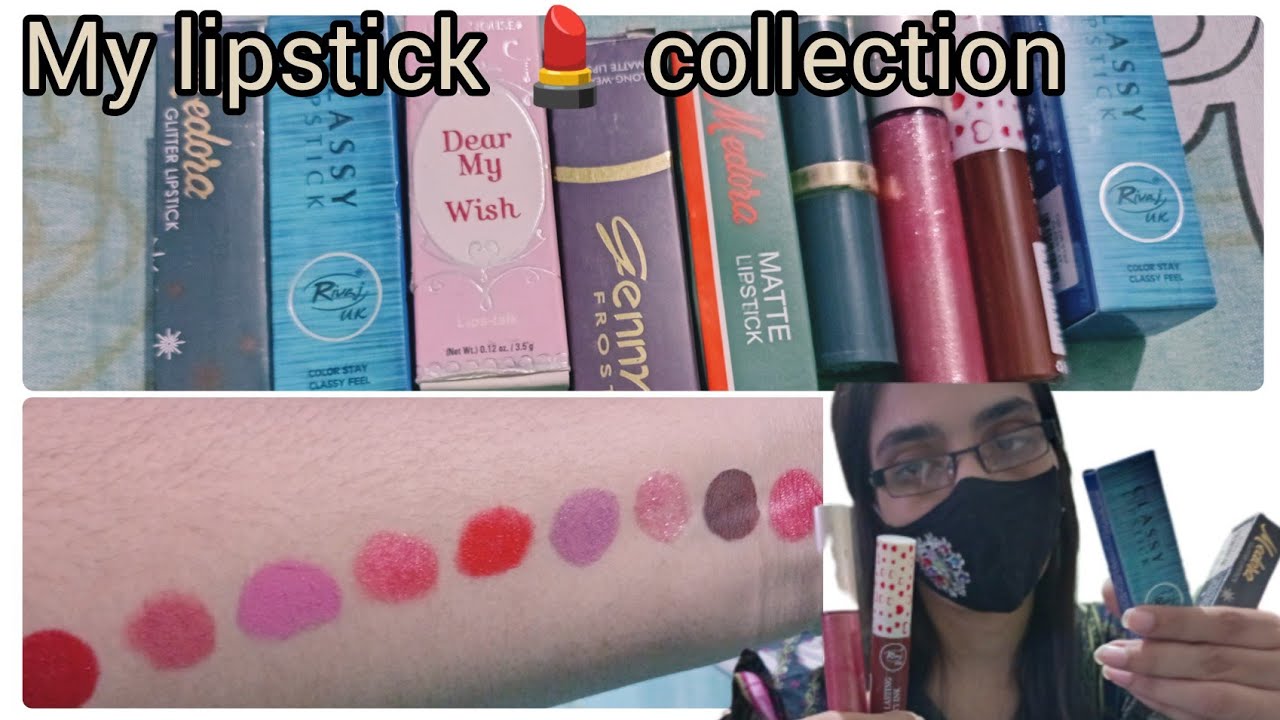 My lipstick collection #lipsticks #bridalmakeup # ...