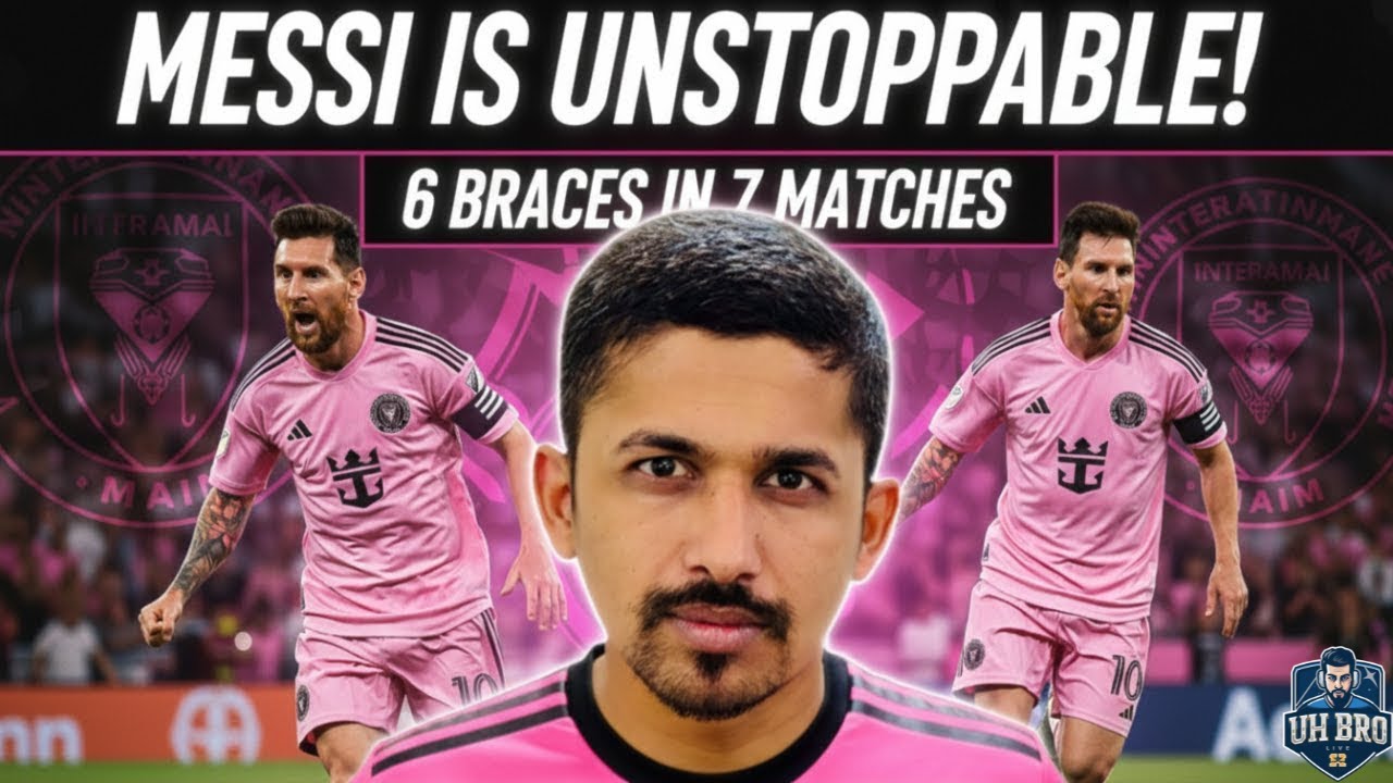 Messi Is UNSTOPPABLE! 6 Braces in 7 Matches | MLS 2025 Highlights ...