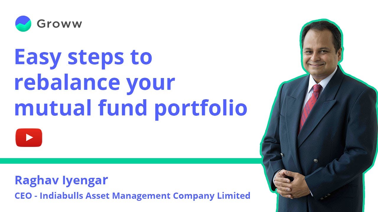 Easy steps to rebalance your mutual fund portfolio with CEO, Indiabulls ...
