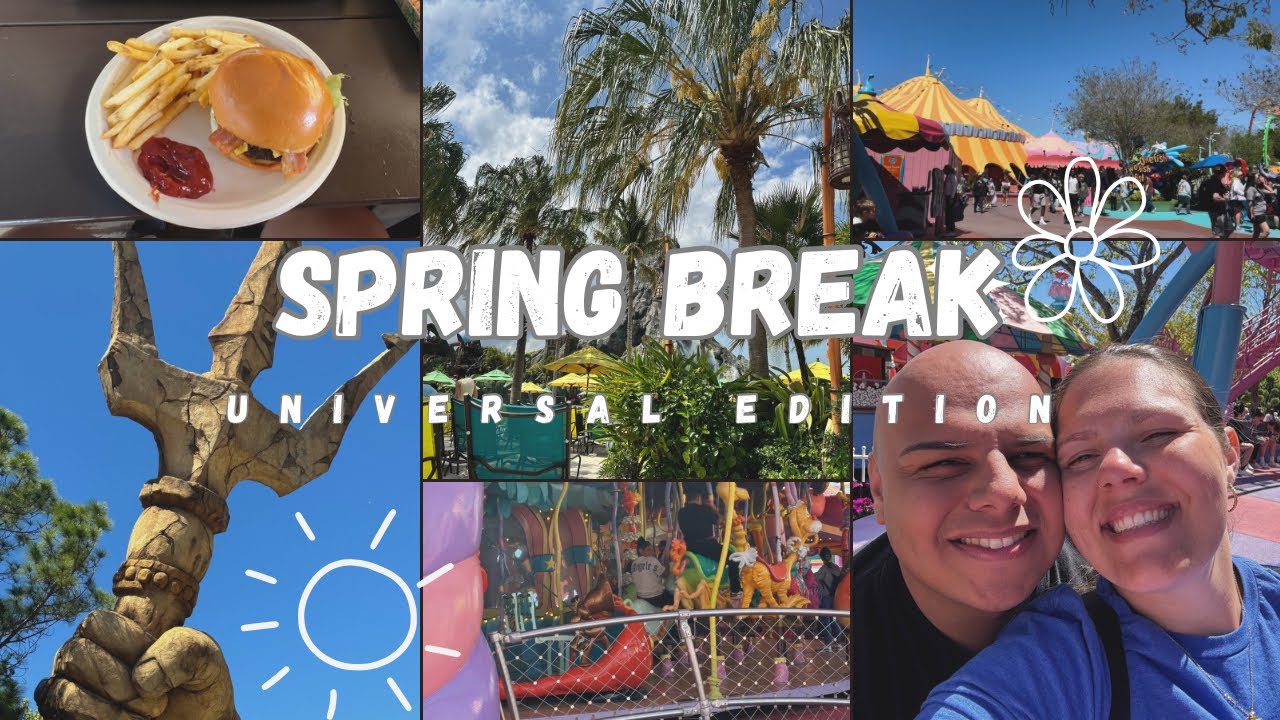 Family Vlog | kids spring break + Universal trip + water park - YouTube
