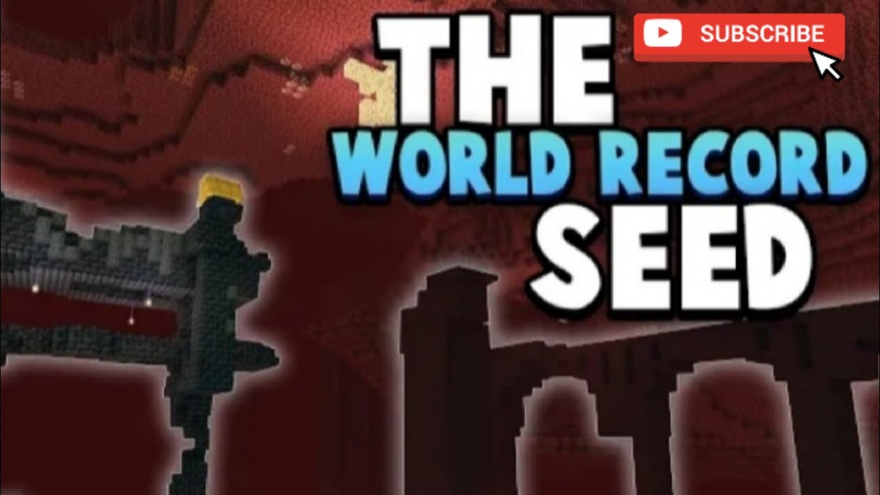 Minecraft for best seed speed running 😱😱😱 - YouTube