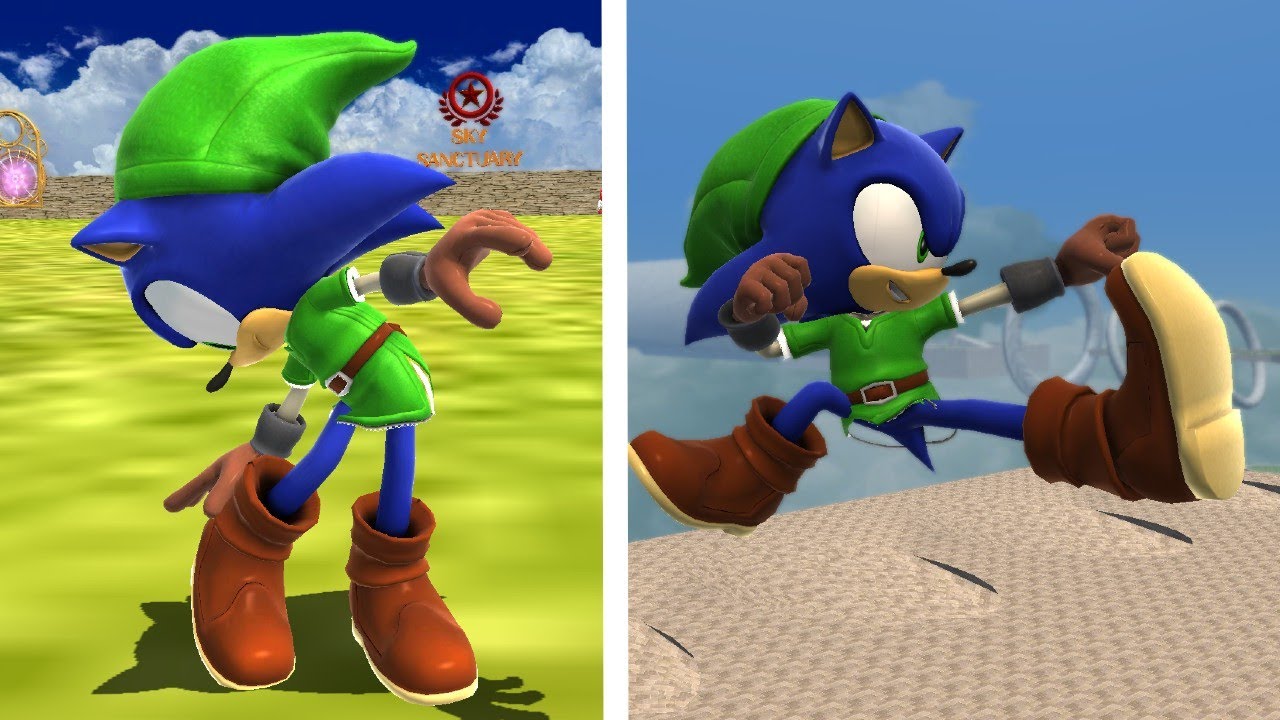 The Legend Of Z̶e̶l̶d̶a̶ Sonic - YouTube