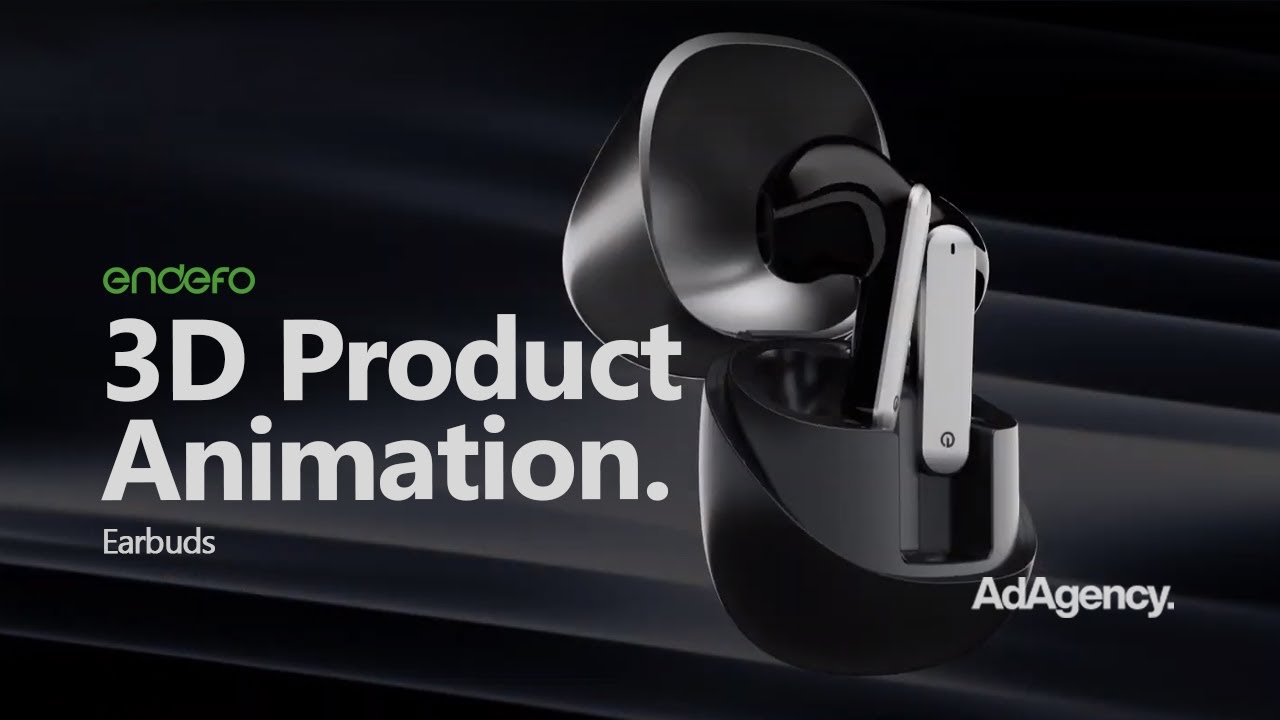 3D Animation video of earbuds. - YouTube