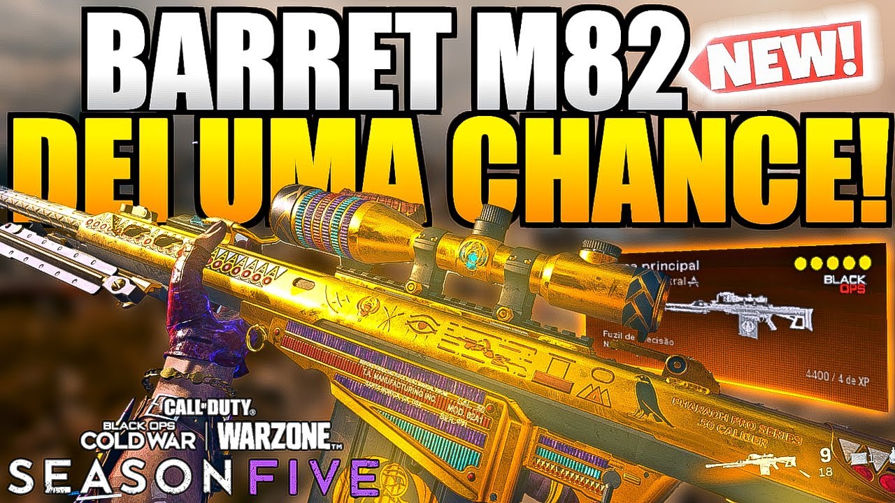 😱 USEI A BARRET M82 NERFADA! | COD WARZONE SEASON 5 - YouTube
