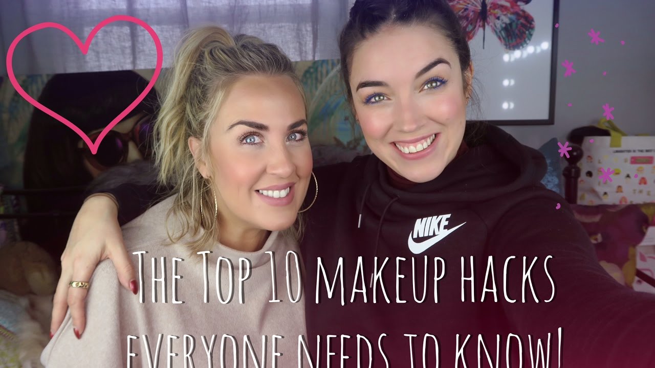TOP 10 MAKEUP HACKS THAT EVERYONE NEEDS TO KNOW!!! - YouTube