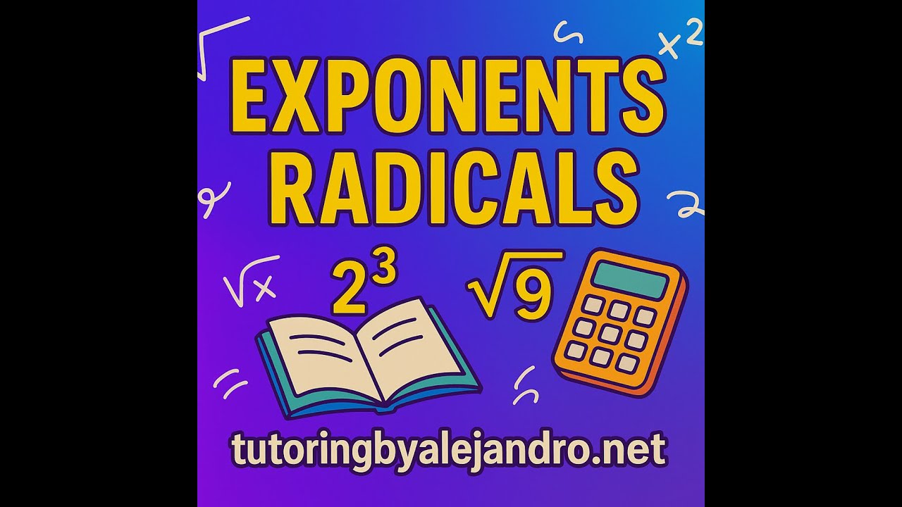 Exponents and Radicals Made Easy | Simplifying Math Step by step - YouTube