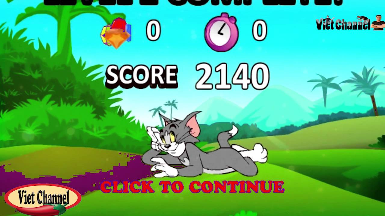 Tom and Jerry Online Games Tom Jump and Jump chú mèo Tom tập nhảy cao ...