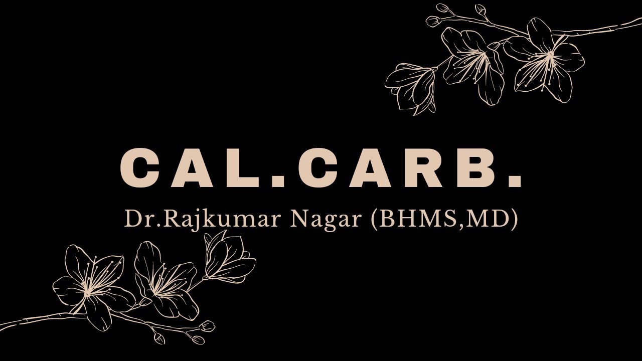 CAL.CARB #bhmsexams #homoeopathy #homoeopathic_medicine #bhms # ...